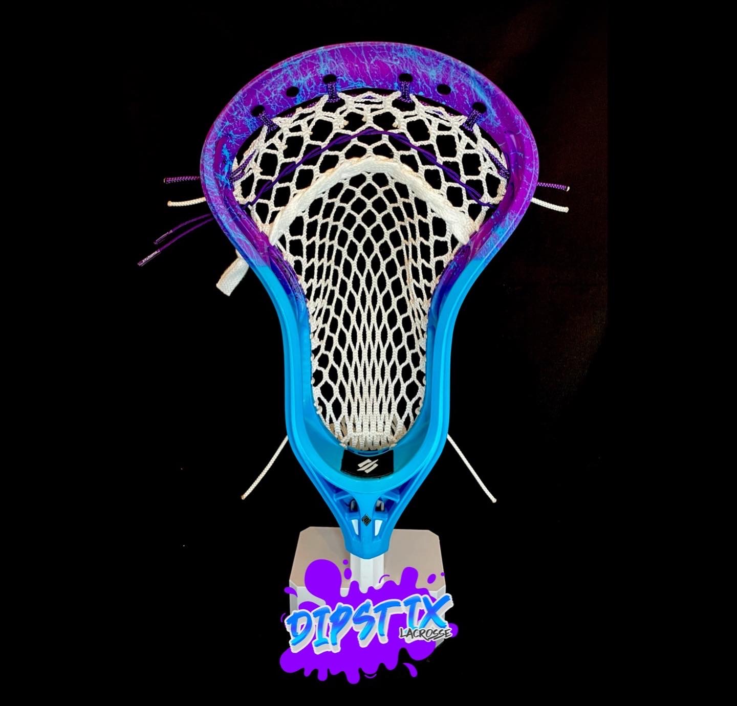 New StringKing Strung Mark 2V Head - Custom Hyper Blue and Purple ...