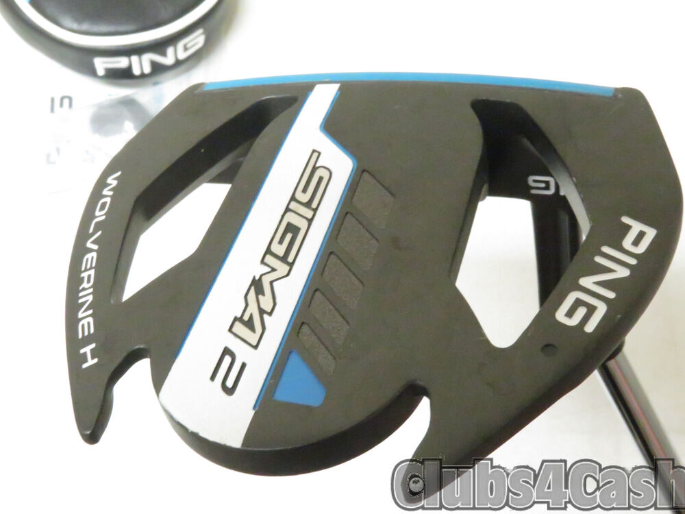PING Sigma 2 Wolverine H Stealth Putter Black Dot Adjustable +Cover ...