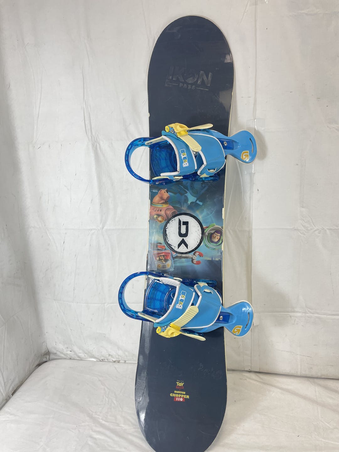 Used Burton Chopper 110 Cm Boys Snowboard Combo | SidelineSwap