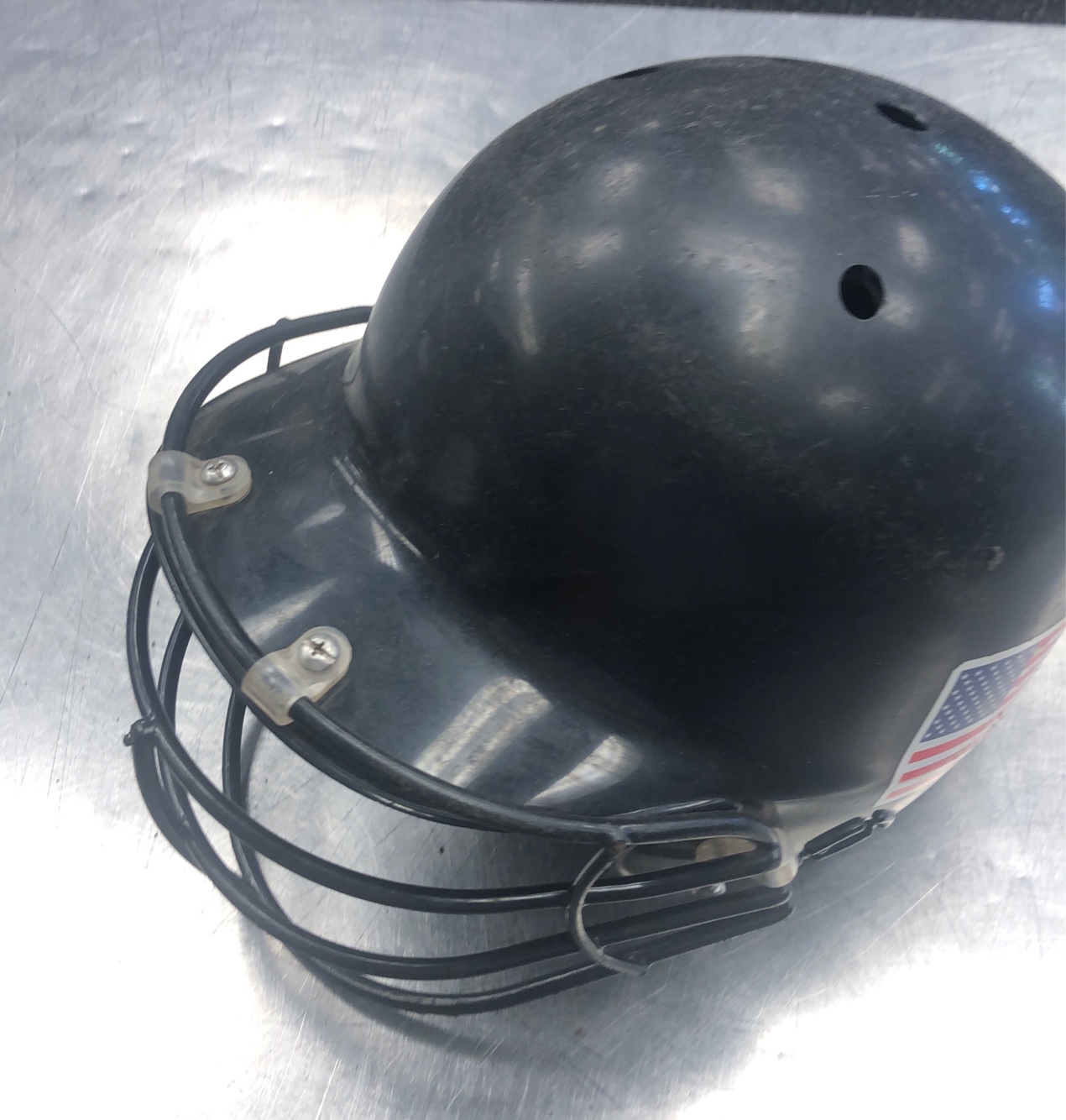 Black Batting Helmet w/ Mask | SidelineSwap