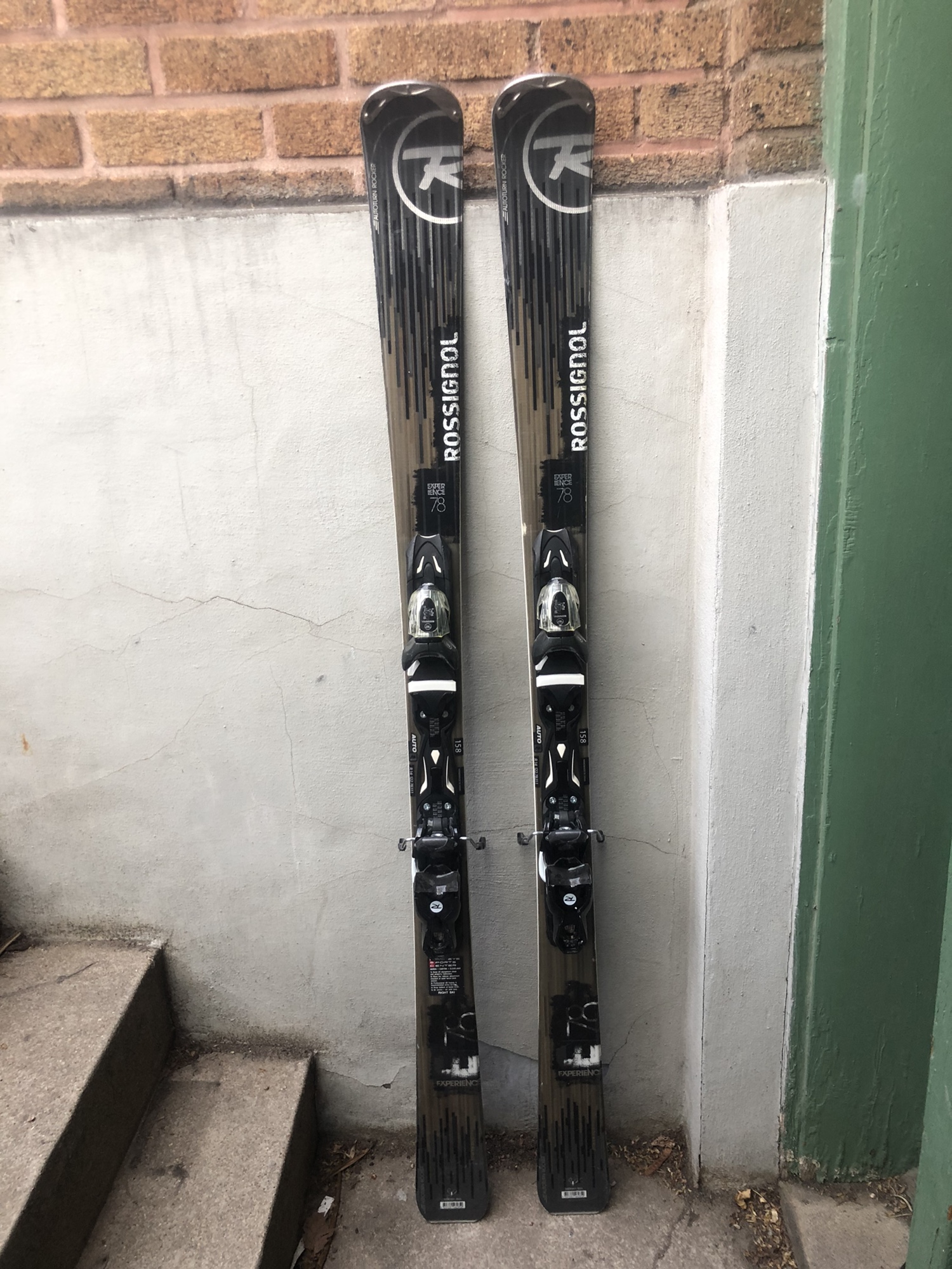 Rossignol Experience E78 158cm with Adjustable Rossignol Xelium ...