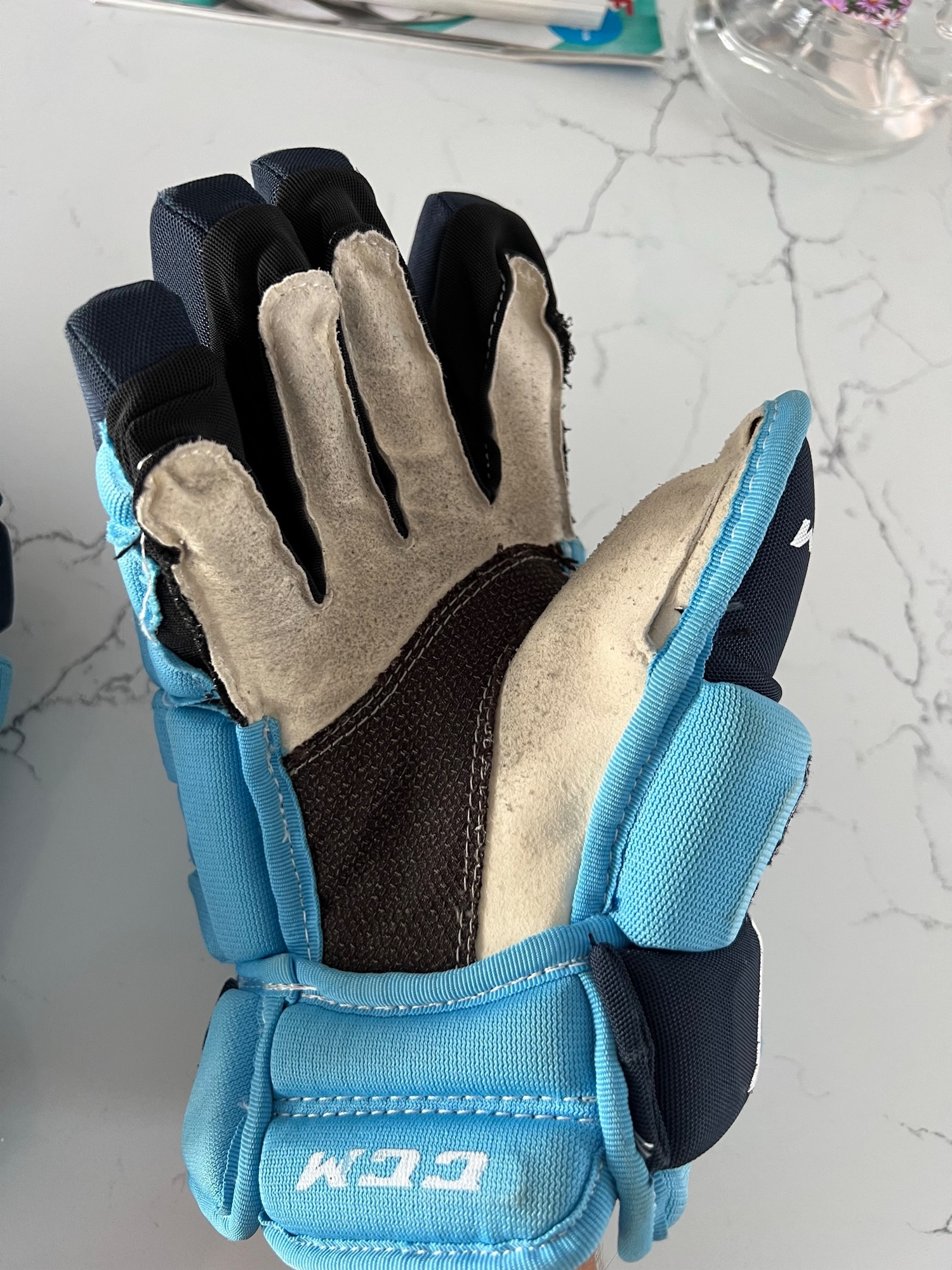 CCM 13” HG4PC Custom Pro Hockey Gloves | SidelineSwap