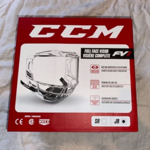 Used CCM Full Face Visor - Junior | SidelineSwap