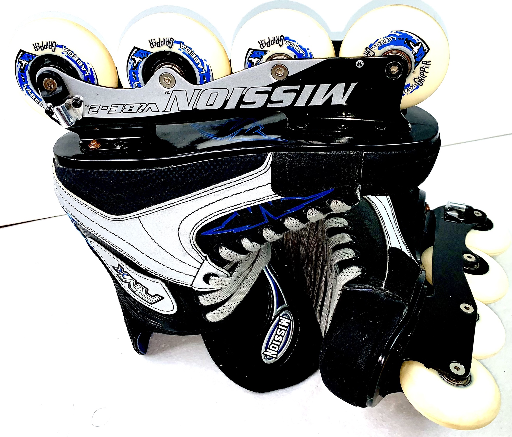 Mission RMX Inline Hockey Roller Skates Size 10D (10 US Men Shoe/ 12 ...