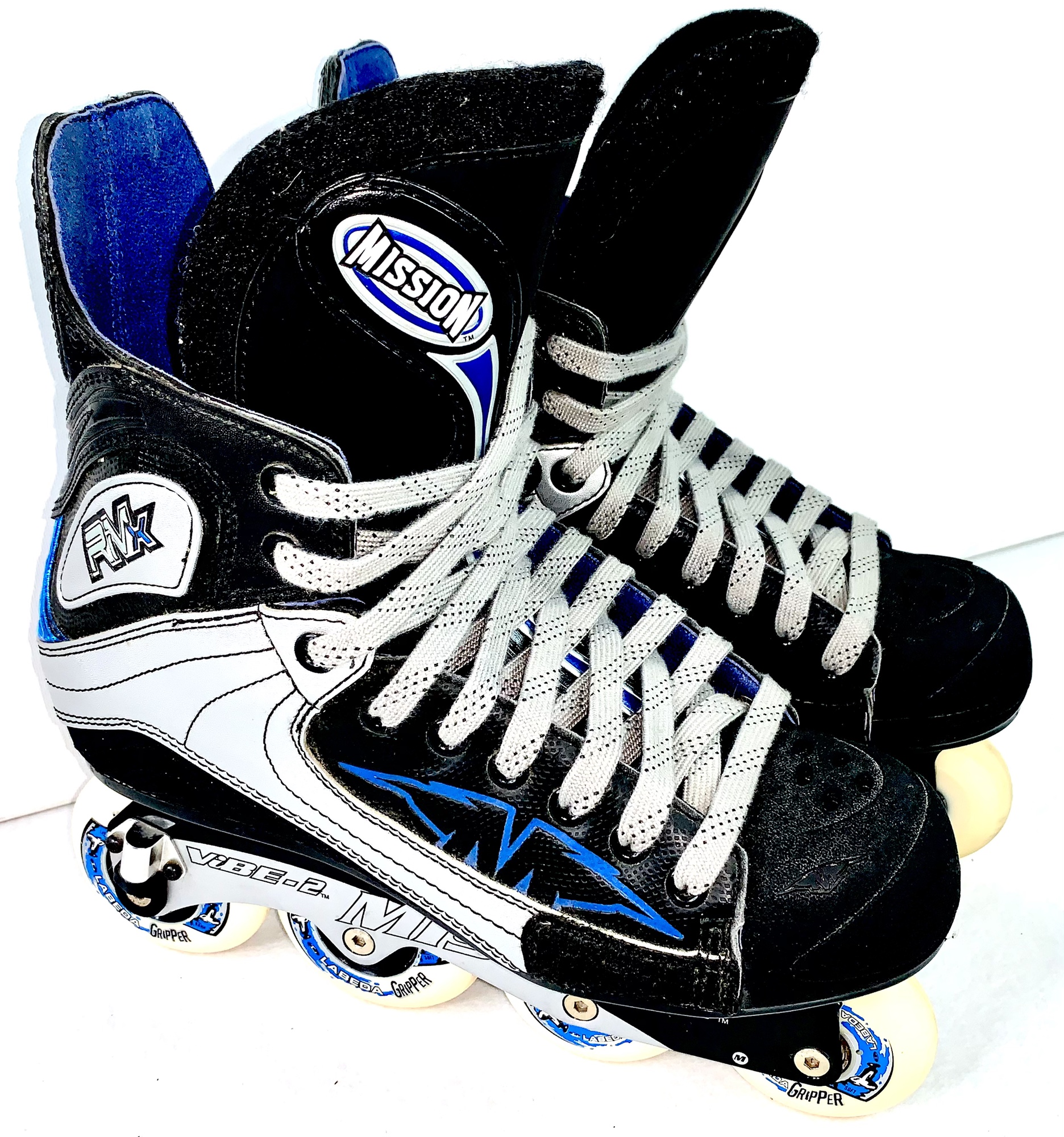 Mission RMX Inline Hockey Roller Skates Size 10D (10 US Men Shoe/ 12 ...