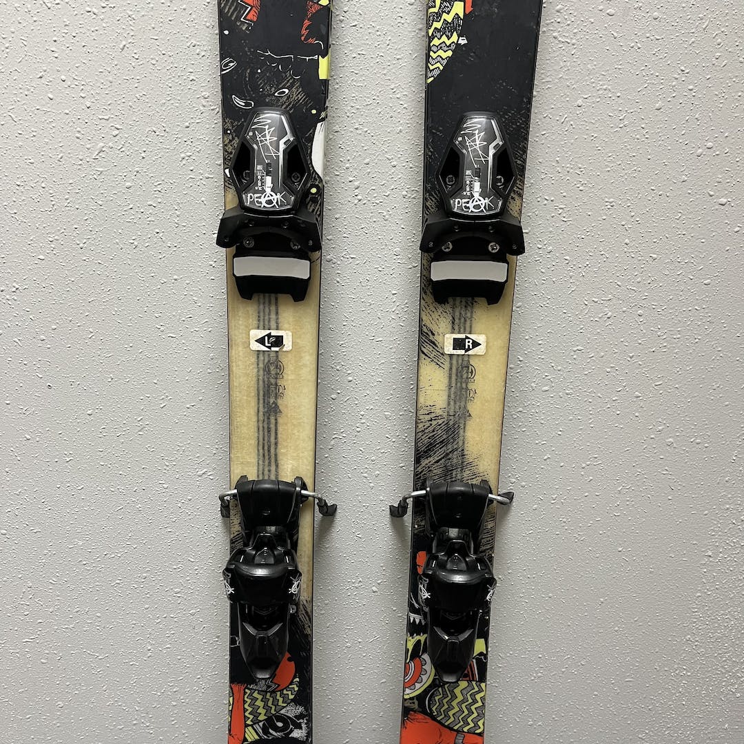 Used K2 Press Jib Rocker 147 Cm Boys Downhill Ski Combo SidelineSwap used-k2-press-jib-rocker-147-cm-boys-downhill-ski-combo-sidelineswap