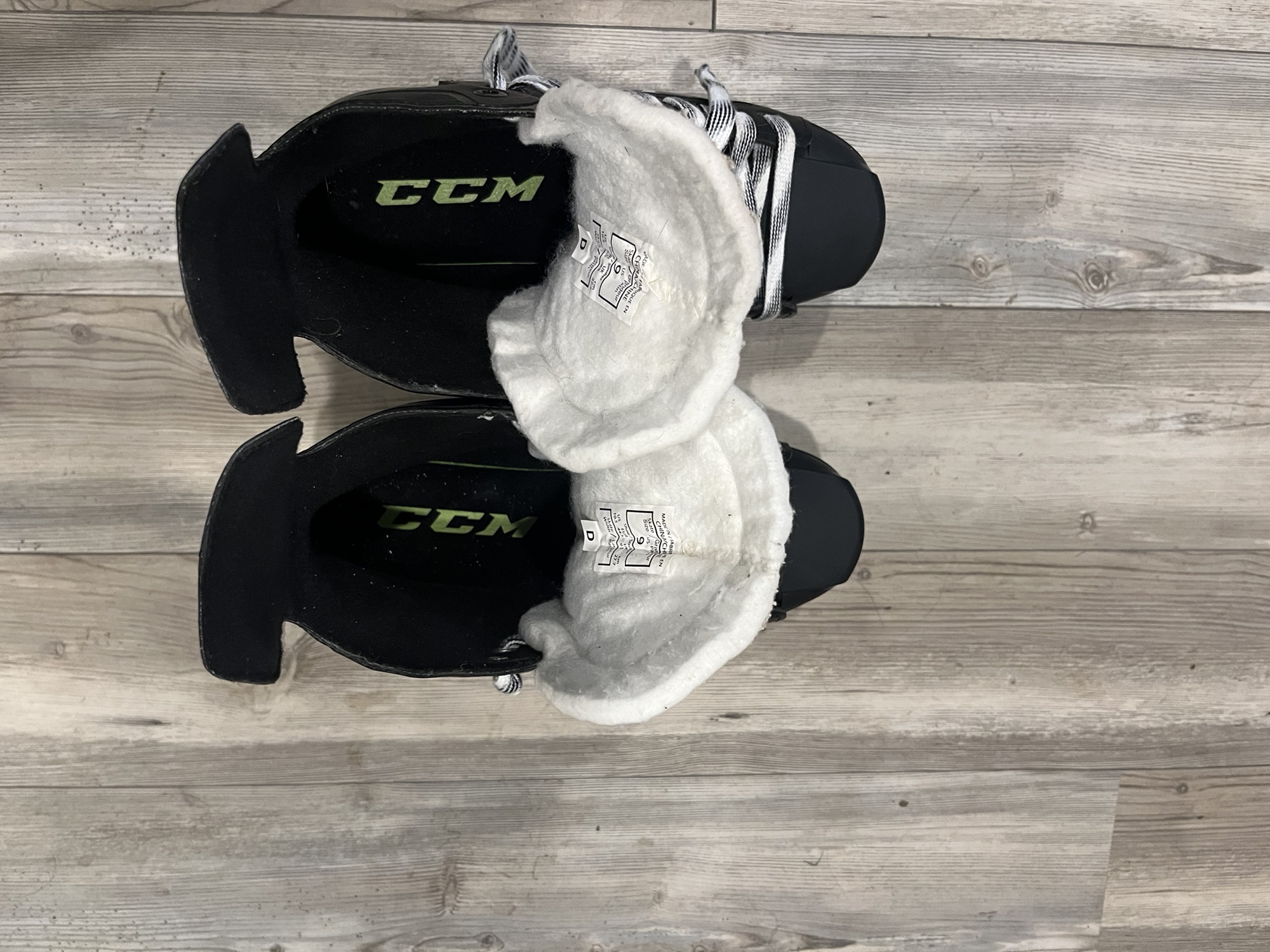 CCM Regular Width Size 9 RibCor 64K Hockey Skates | SidelineSwap