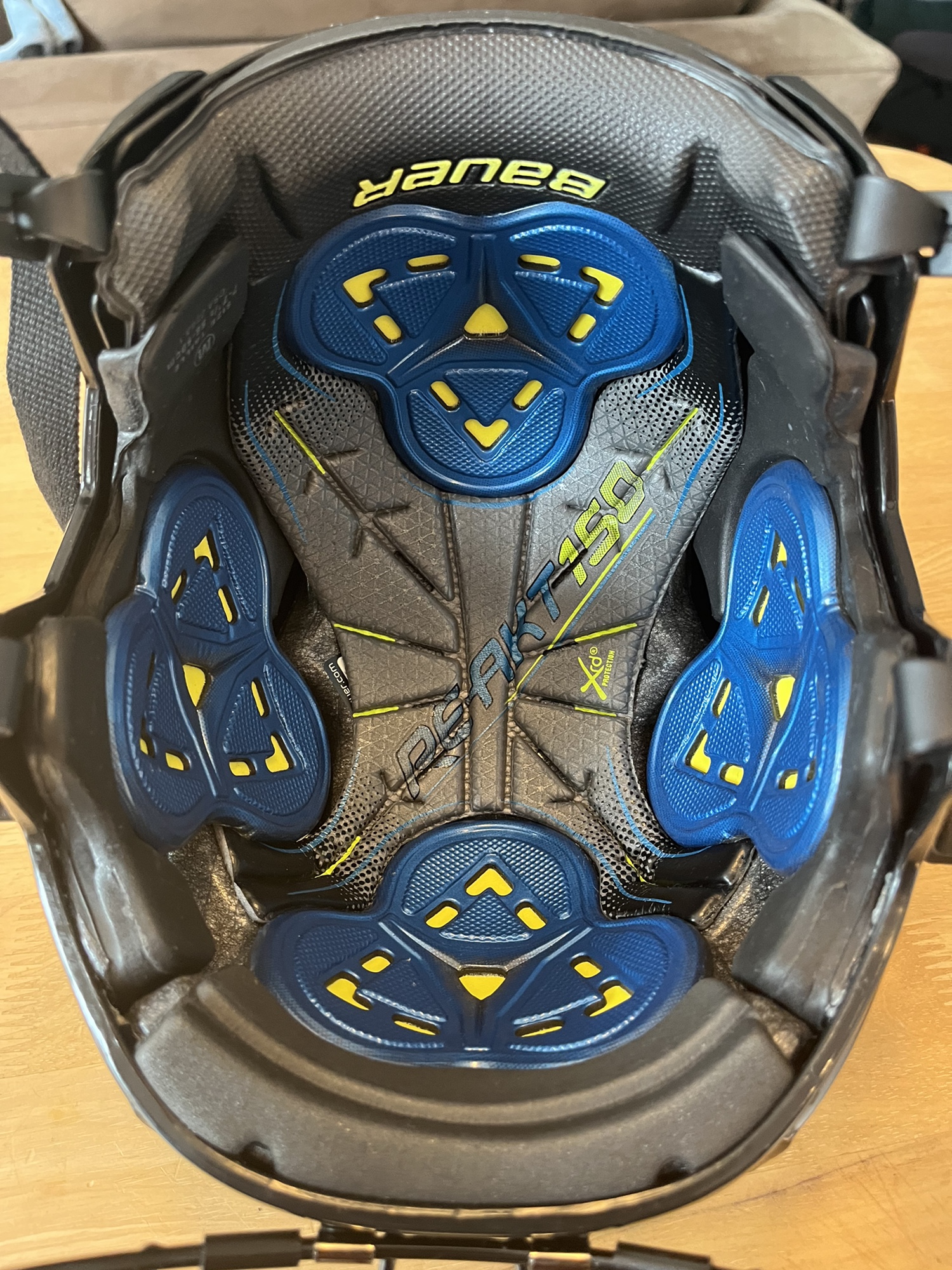 Brand New Medium Bauer Pro Stock Re-Akt 150 Helmet (with Free CCM Large ...