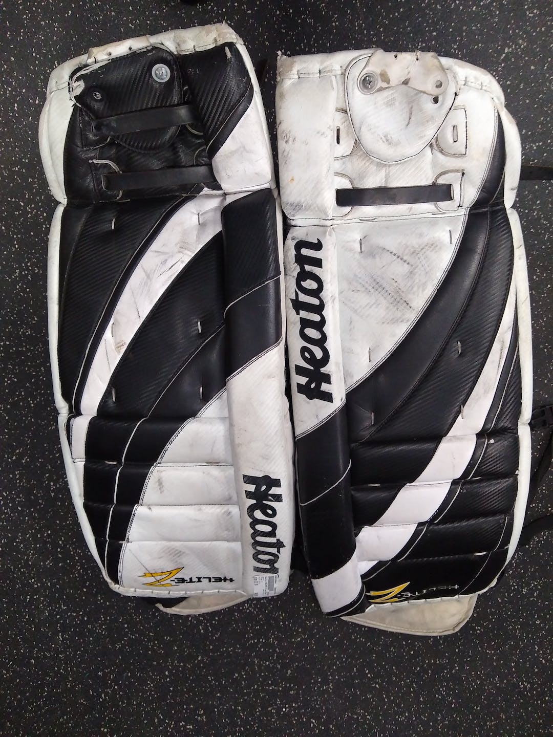 Used Heaton Helite Z 32" Plus 1" Goalie Leg Pads | SidelineSwap