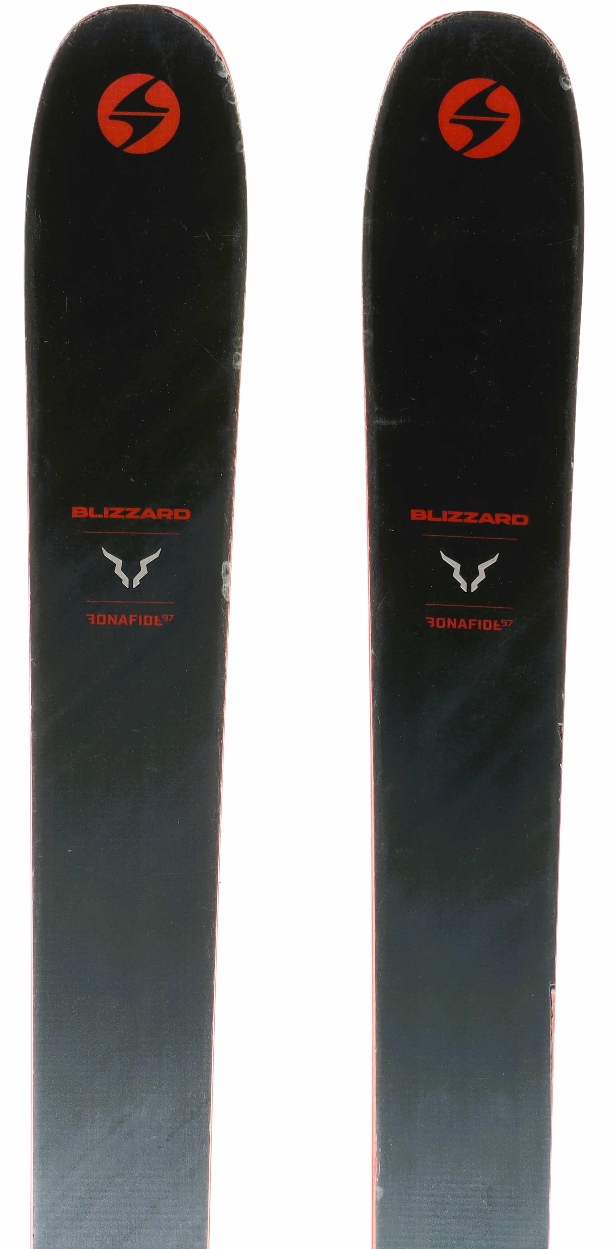 Used 2021 Blizzard Bonafide 97 skis w/ bindings, size 183 (Option ...