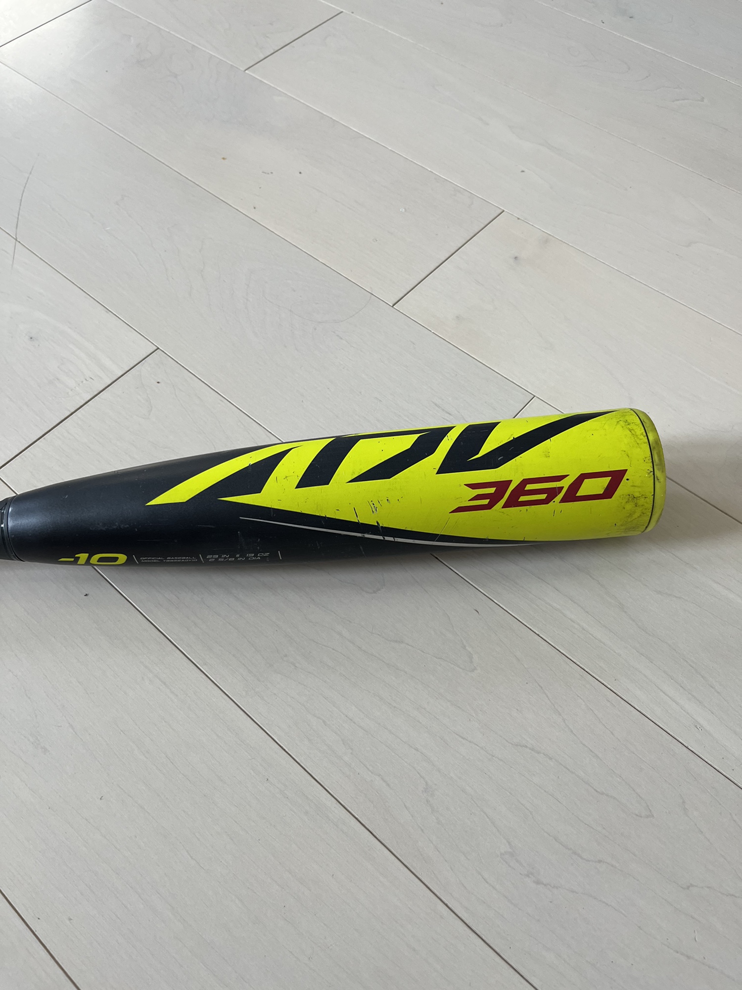 Used Composite (-10) 19 oz 29" ADV 360 Bat | SidelineSwap