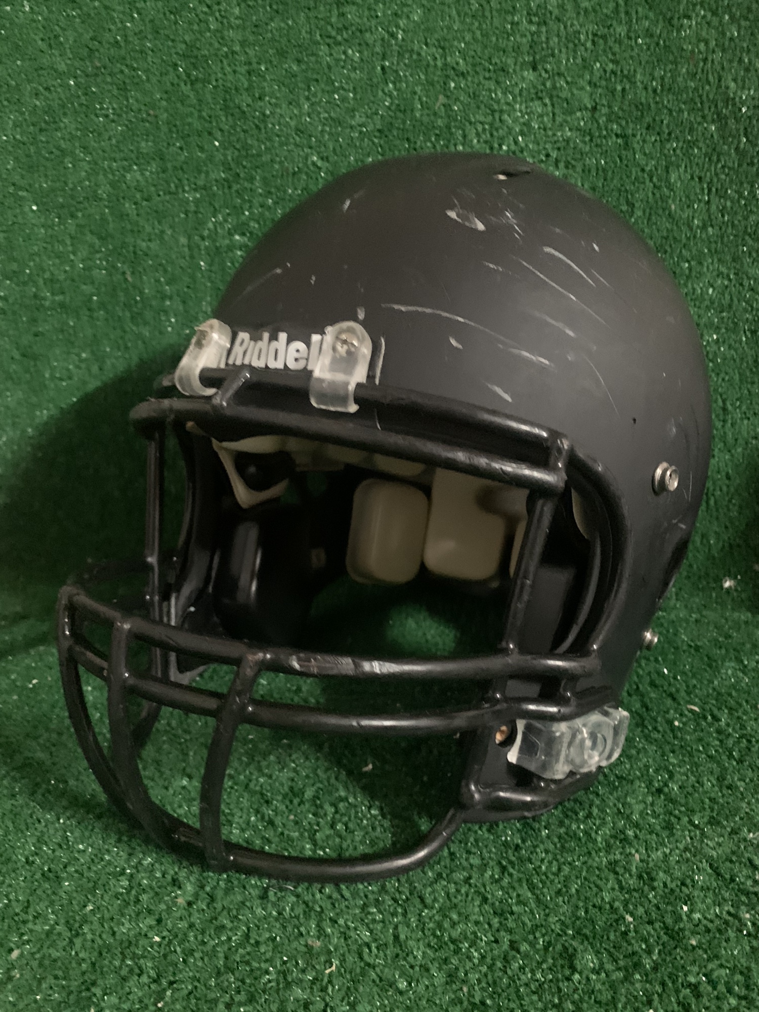 Adult Large - Riddell Revolution Football Helmet - Black | SidelineSwap
