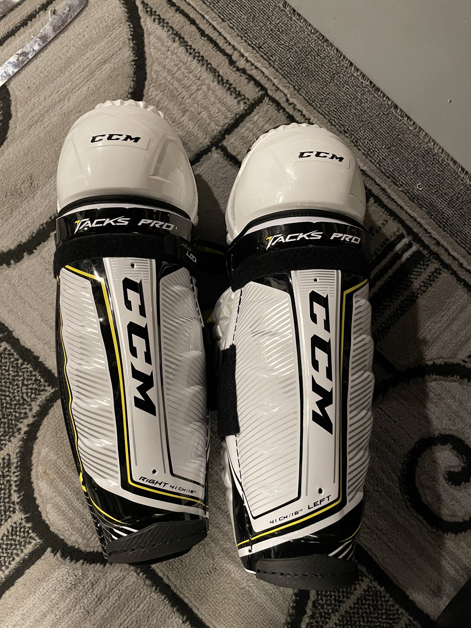 CCM Pro Stock Super Tacks Shin Pads | SidelineSwap