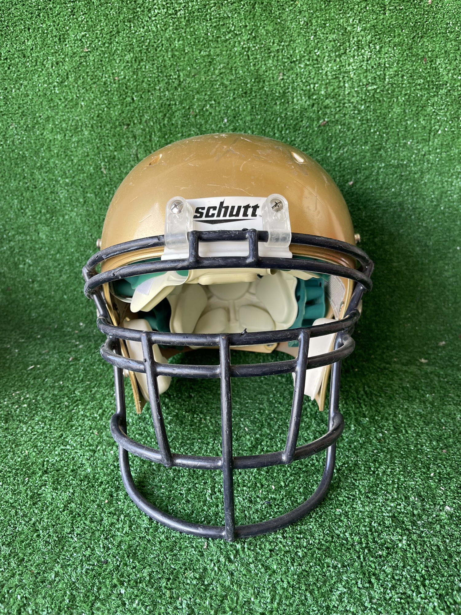 Adult Medium - Schutt DNA Football Helmet - Gold | SidelineSwap