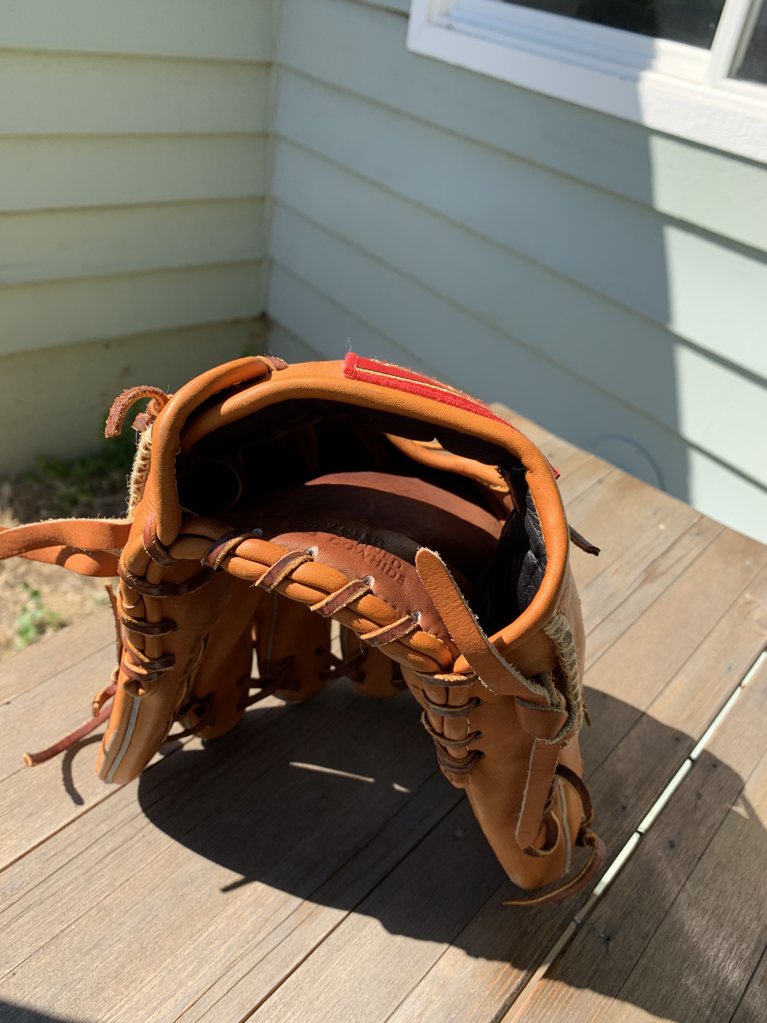 Horween Rawlings PRO206-20HT 12” Single Post Glove Heart of the Hide ...