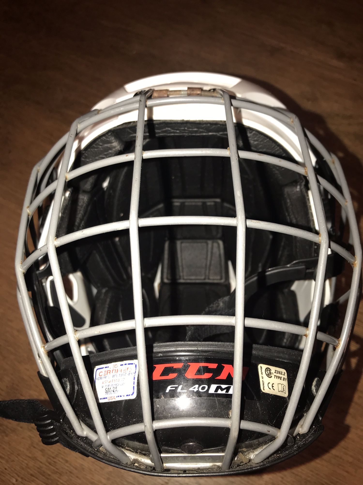 Used Medium CCM FL40 Helmet | SidelineSwap