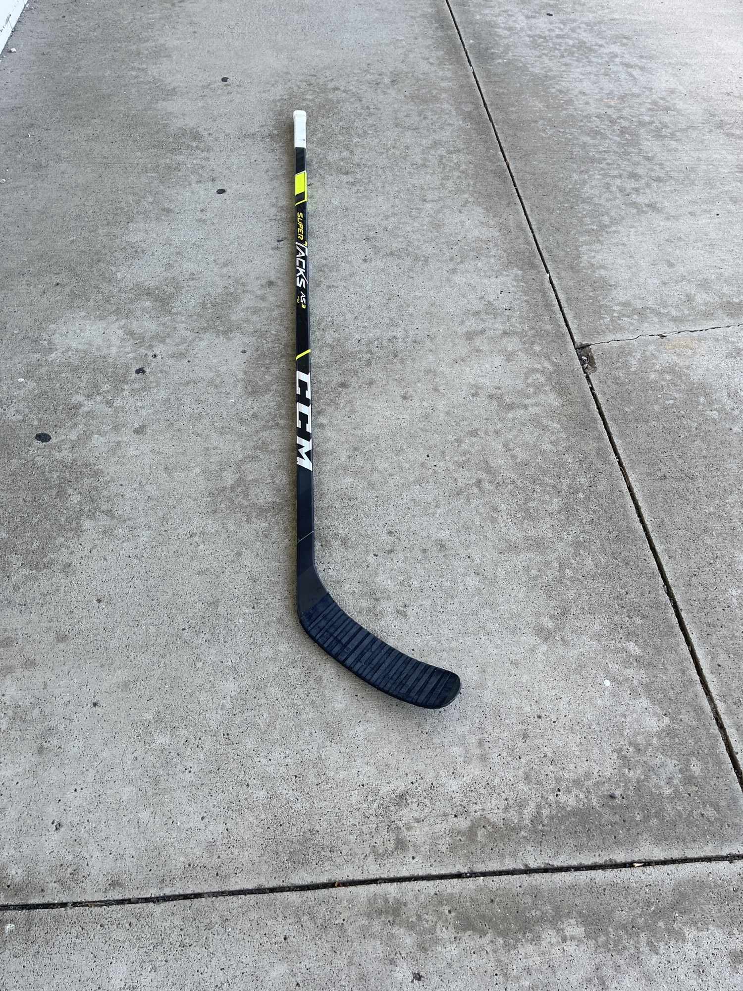 Game Used CCM SuperTacks AS3 PRO Pro Stock Stick Middleton LH 110 Flex ...