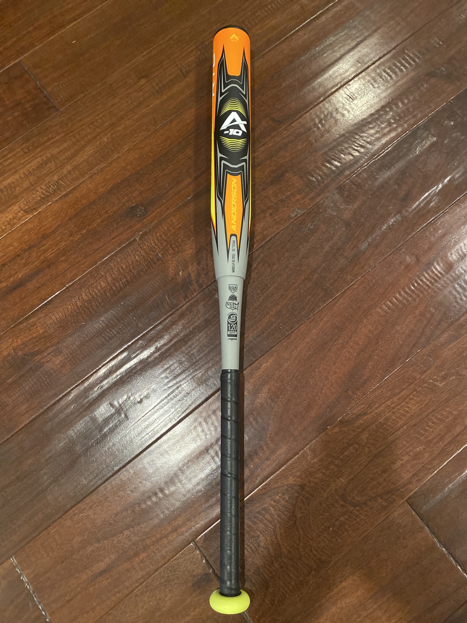 2022 Anderson Rocketech Carbon (-10) 21 oz 31" Bat | SidelineSwap