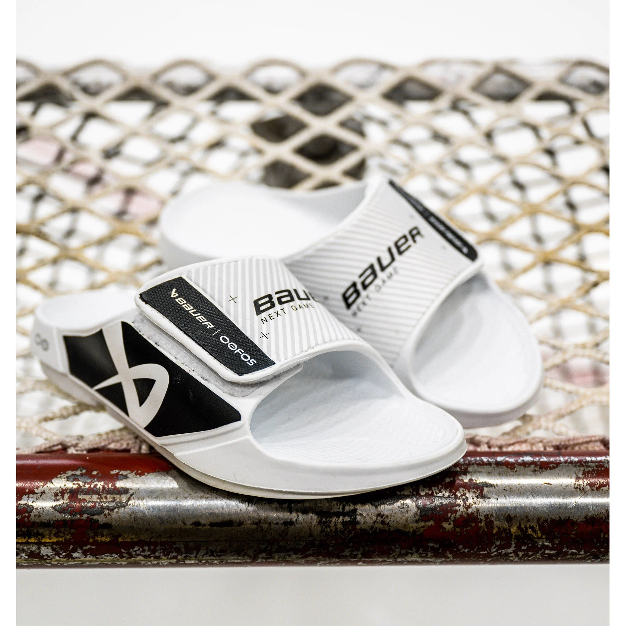 New Bauer OOFOS NG Sport Flex Recovery Slides | SidelineSwap
