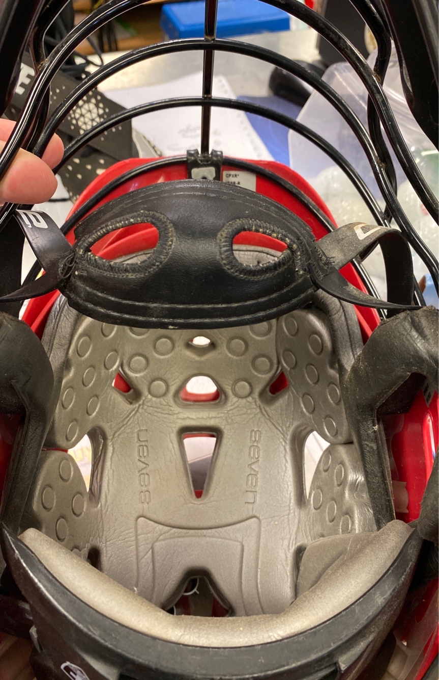 Cascade CPX-R Lacrosse laxUsed Red Helmet cpxr | SidelineSwap