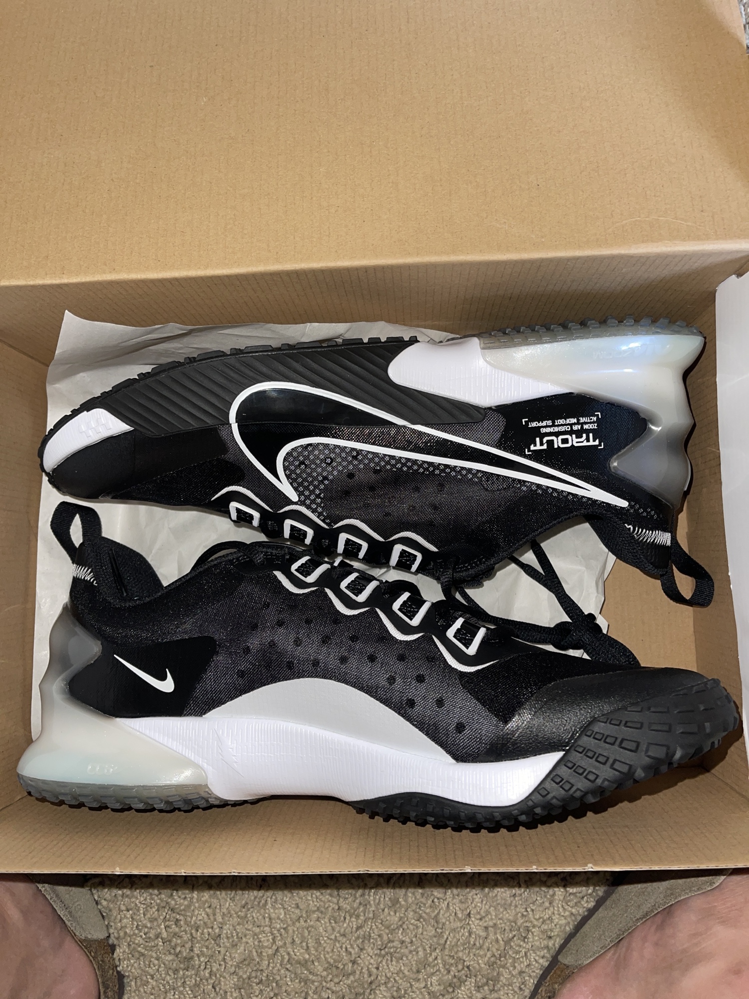 Nike Force Zoom Trout LTD Turf Baseball Shoe | SidelineSwap
