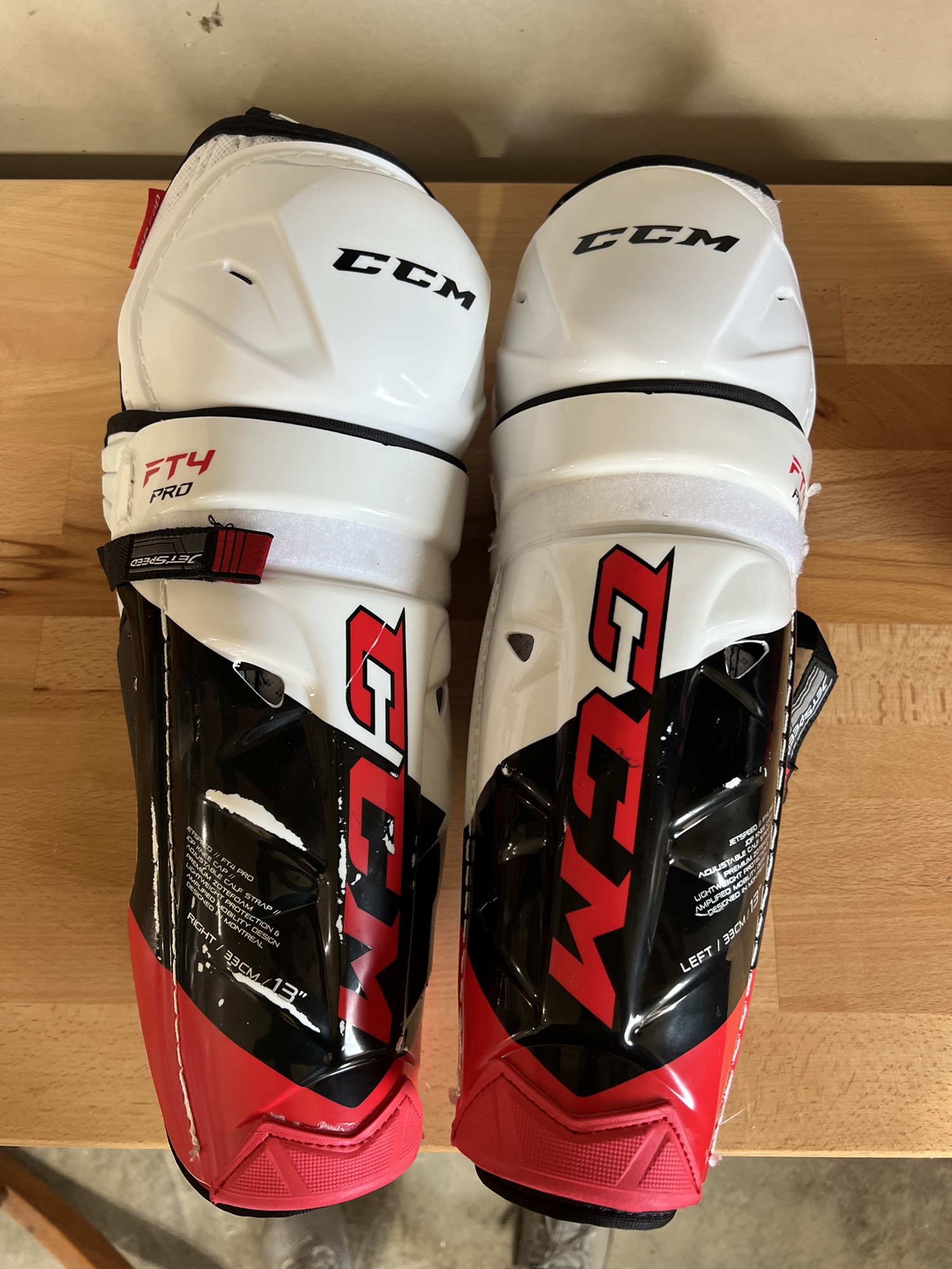 CCM Jetspeed FT4 pro Shin Pads | SidelineSwap