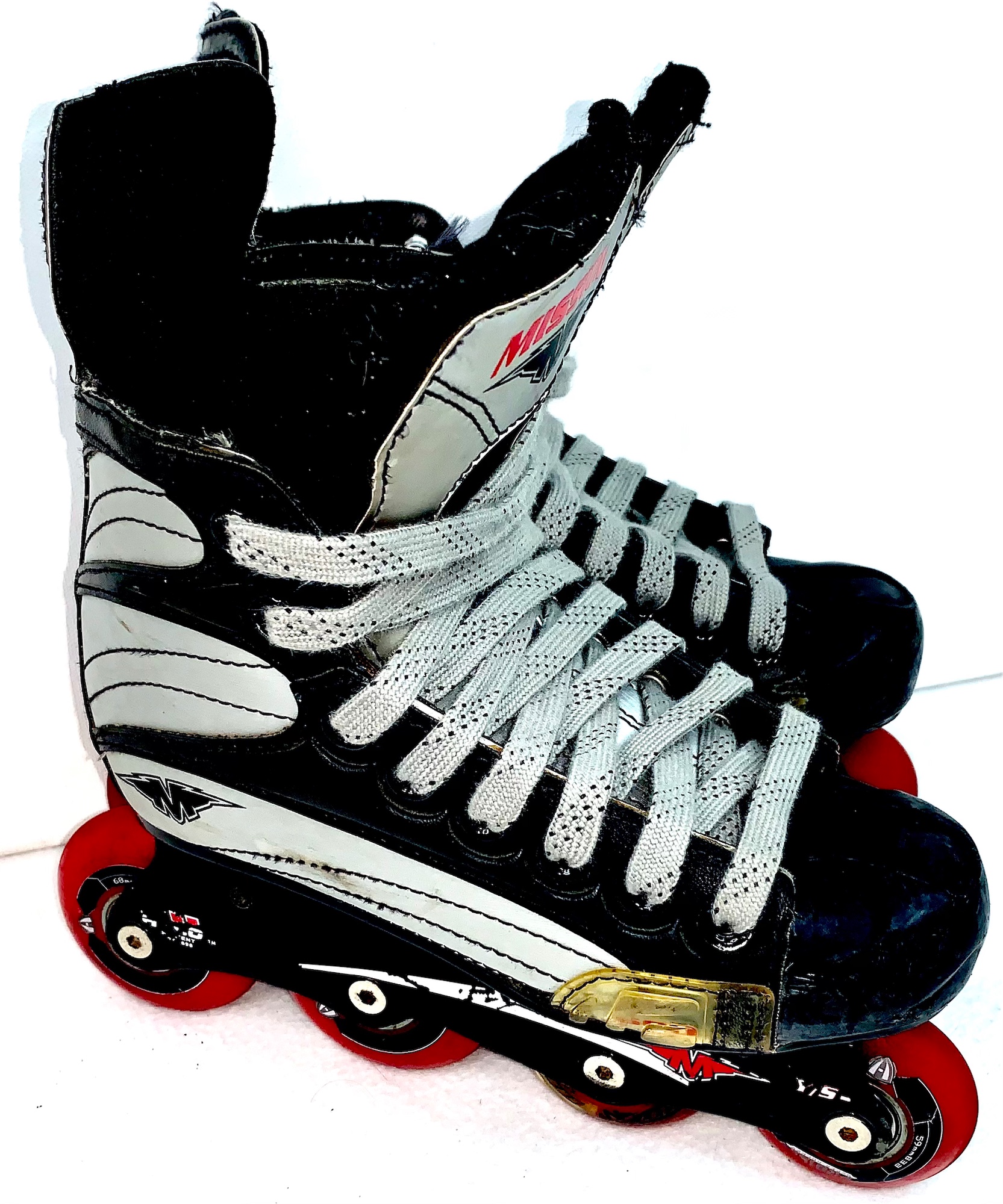 Mission 500 Helium Hockey Inline Skates Size 1E (1 Men US Shoe Sz/ 2 ...