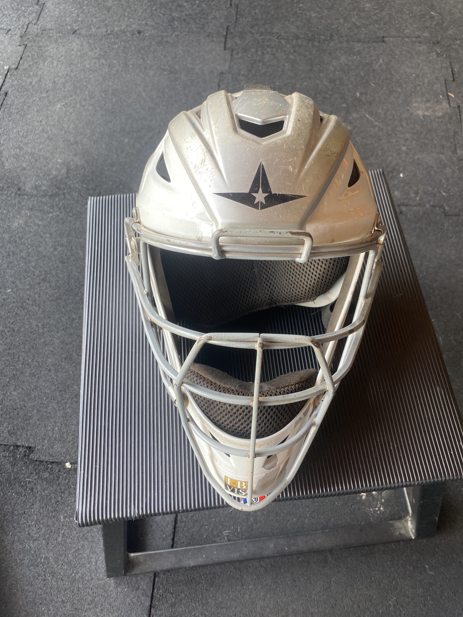 Custom Allstar catchers helmet | SidelineSwap