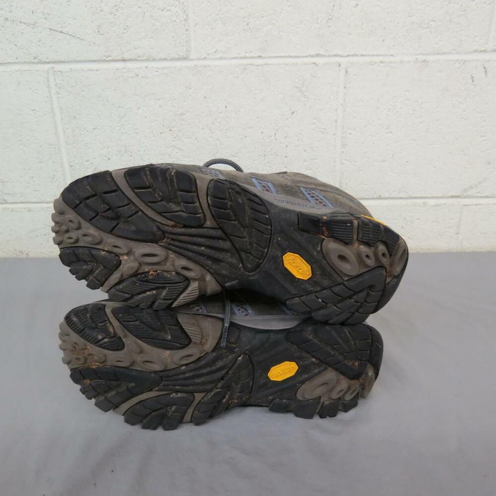Merrell Granite Gray Select Dry Trail Sneakers w/Vibram Soles US Women ...