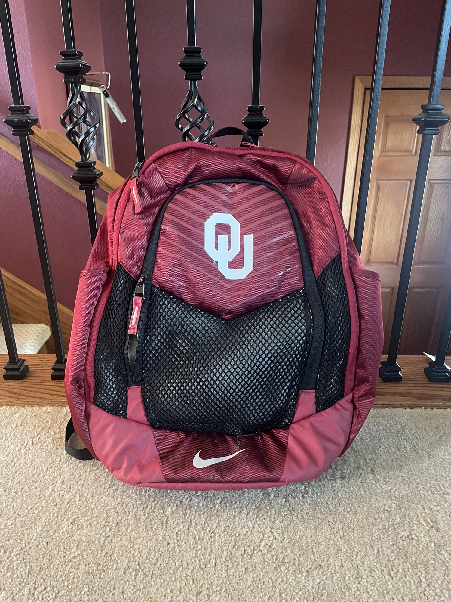 University of Oklahoma Team Issued Nike Backpack | SidelineSwap