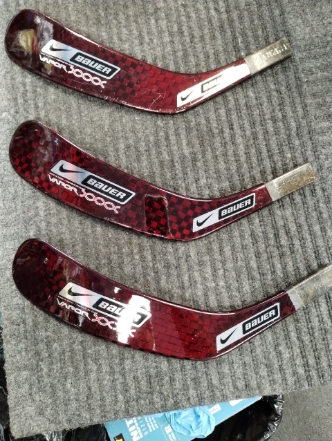 3 New Bauer Left Hand Vapor XXXX Tapered P92 curve Stick Blade ...