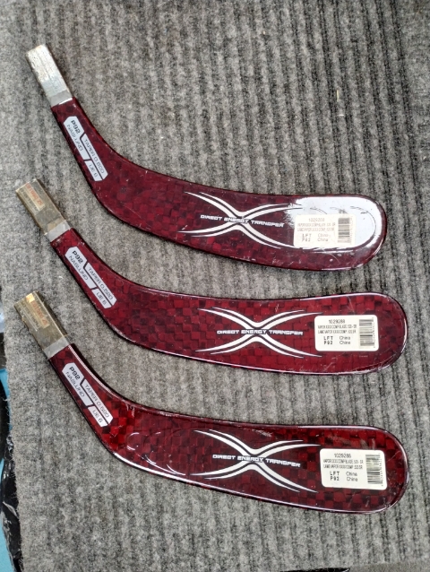 3 New Bauer Left Hand Vapor XXXX Tapered P92 curve Stick Blade ...
