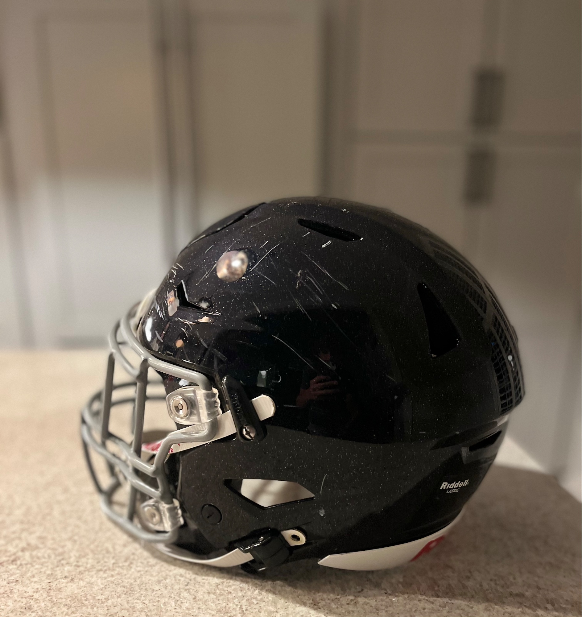 Riddell Adult Large Speedflex NAVY Custom Paint | SidelineSwap