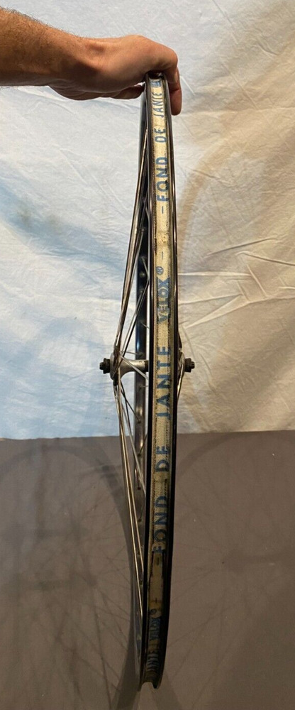 Vintage 36-Spoke 700C Front Wheel Matrix Titan S Rim Campagnolo Record ...