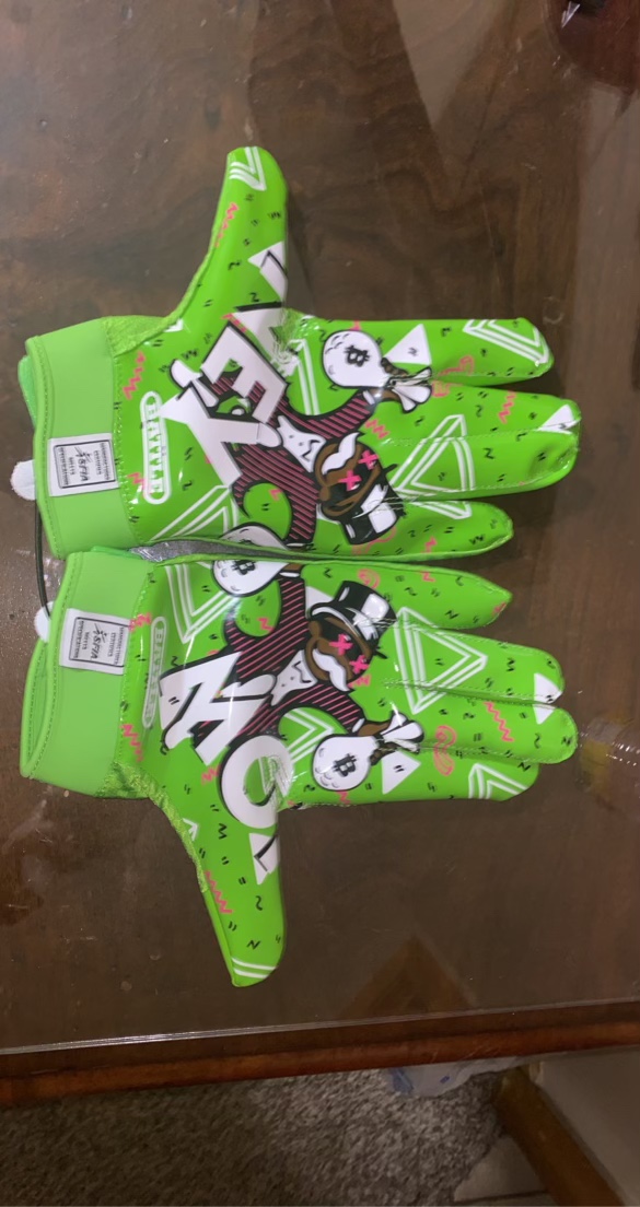 New Large Battle Football Gloves | SidelineSwap