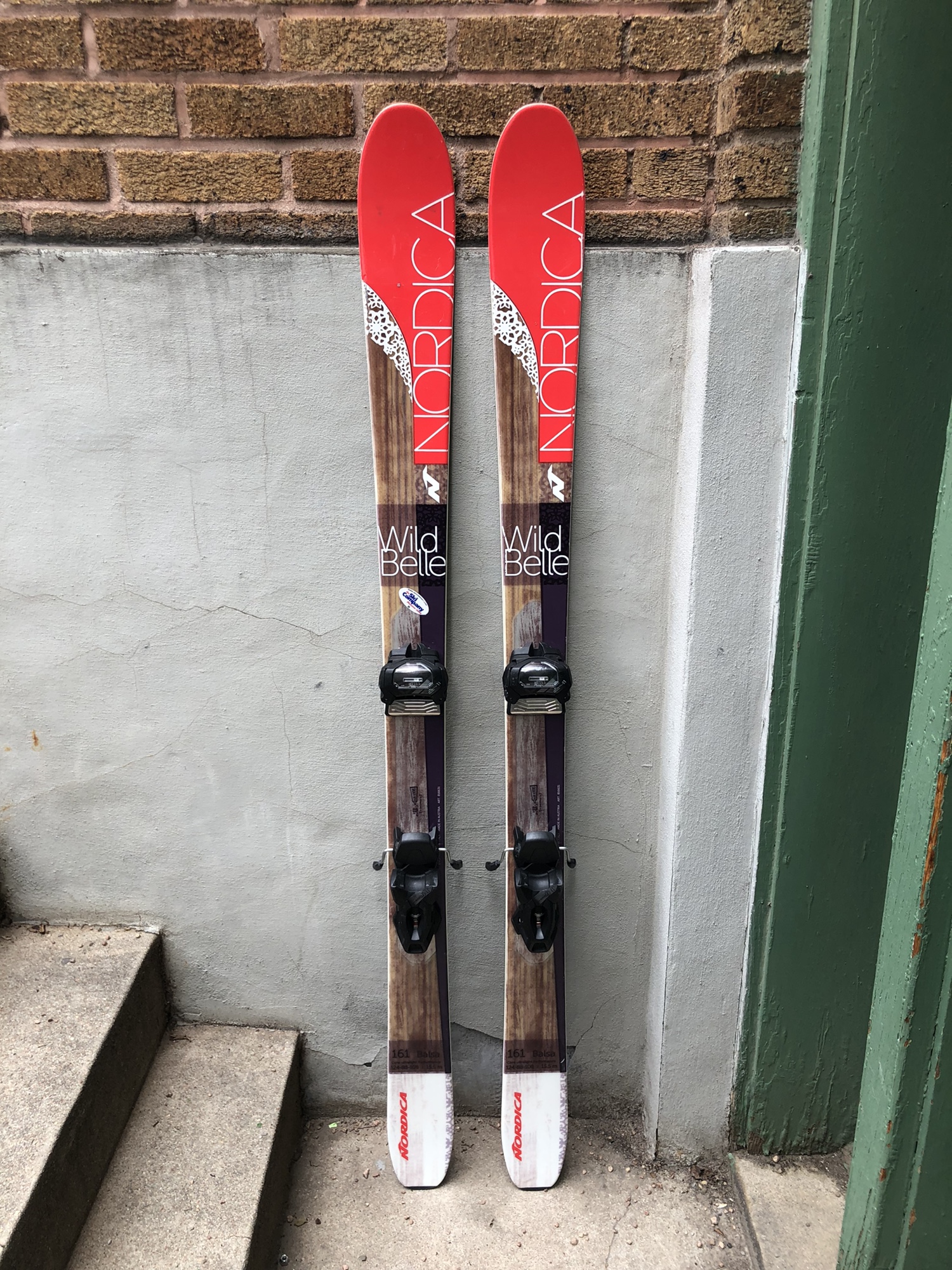 Nordica Wild Belle 161cm with Tyrolia Attack 11 Bindings | SidelineSwap