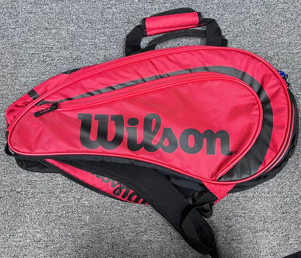 Wilson Rak Pak Bag (Red/Black) | SidelineSwap