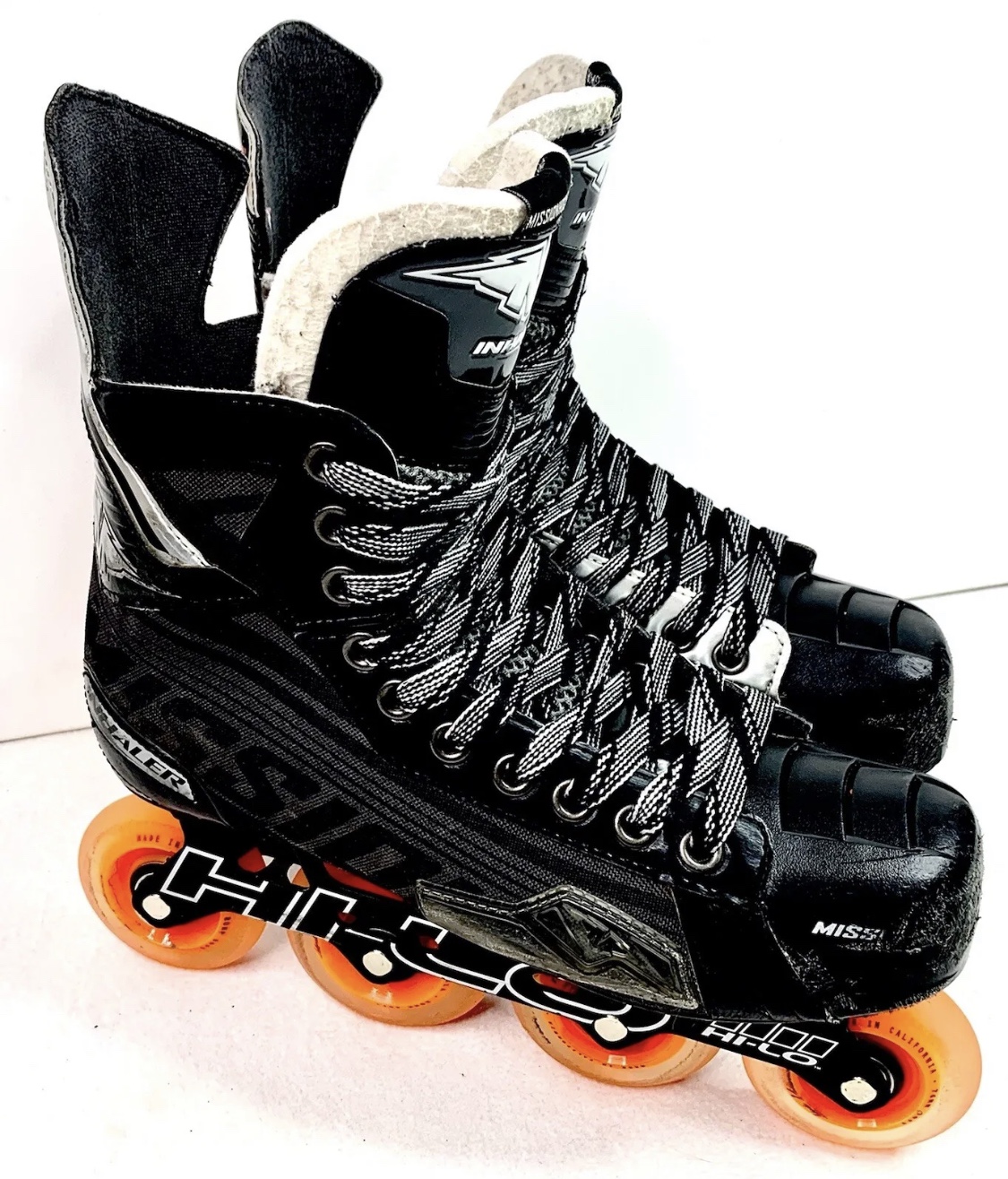 Mission Inhaler DS5 Inline Roller Hockey Skates Size 8E (9.5 Men US ...