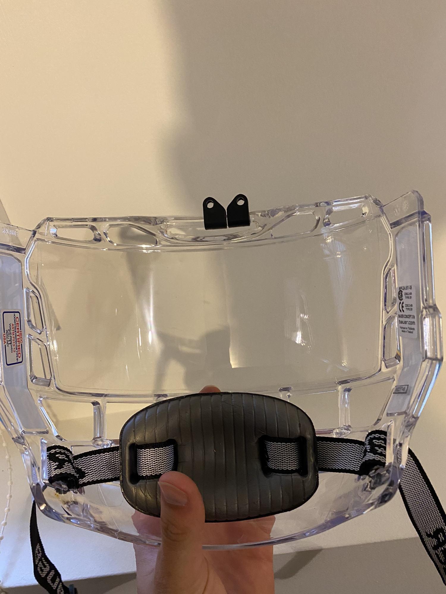 Bauer full face shield. Senior. | SidelineSwap