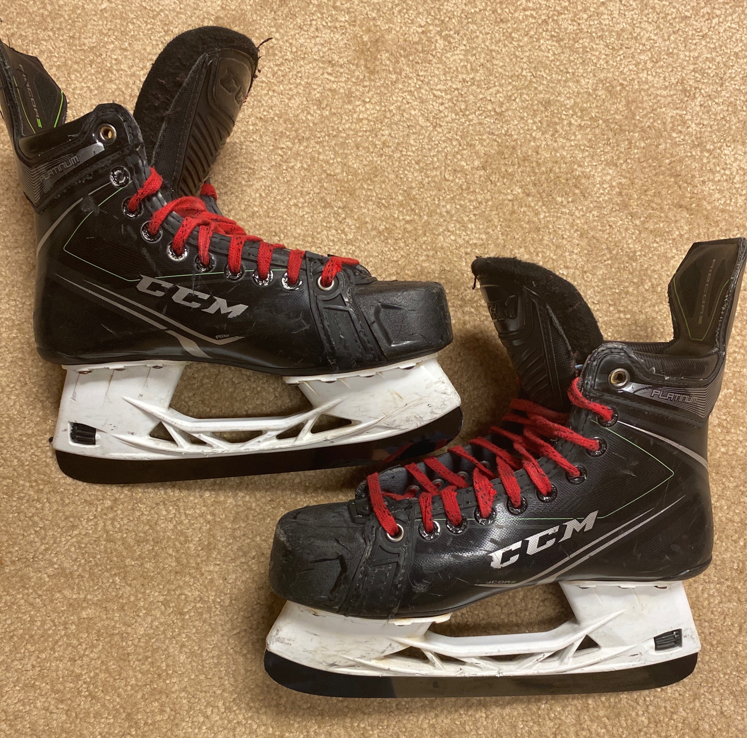 CCM Skates BlackSteel Blades | SidelineSwap