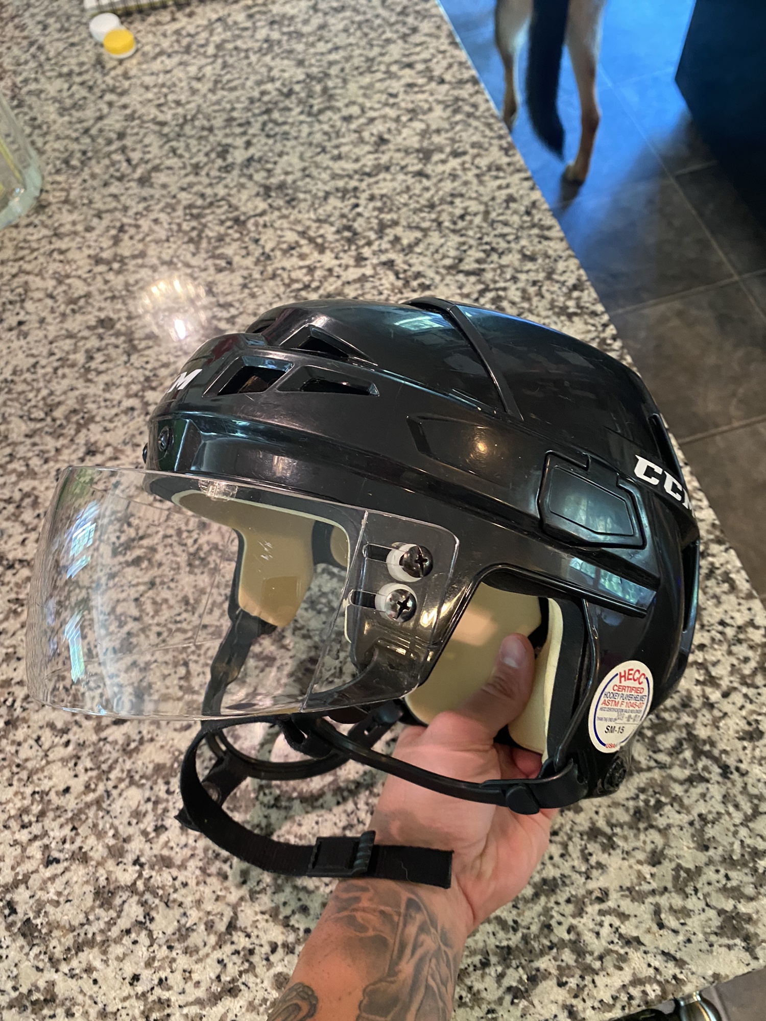 CCM Vector V08 Helmet WITH visor | SidelineSwap