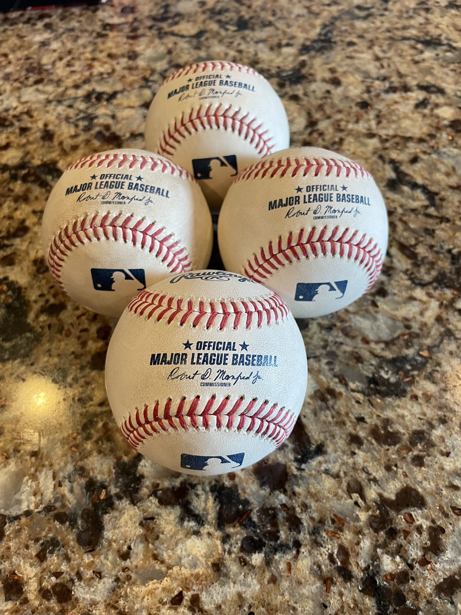( 4 ) Rawlings ( Official Major League ) Baseballs | SidelineSwap