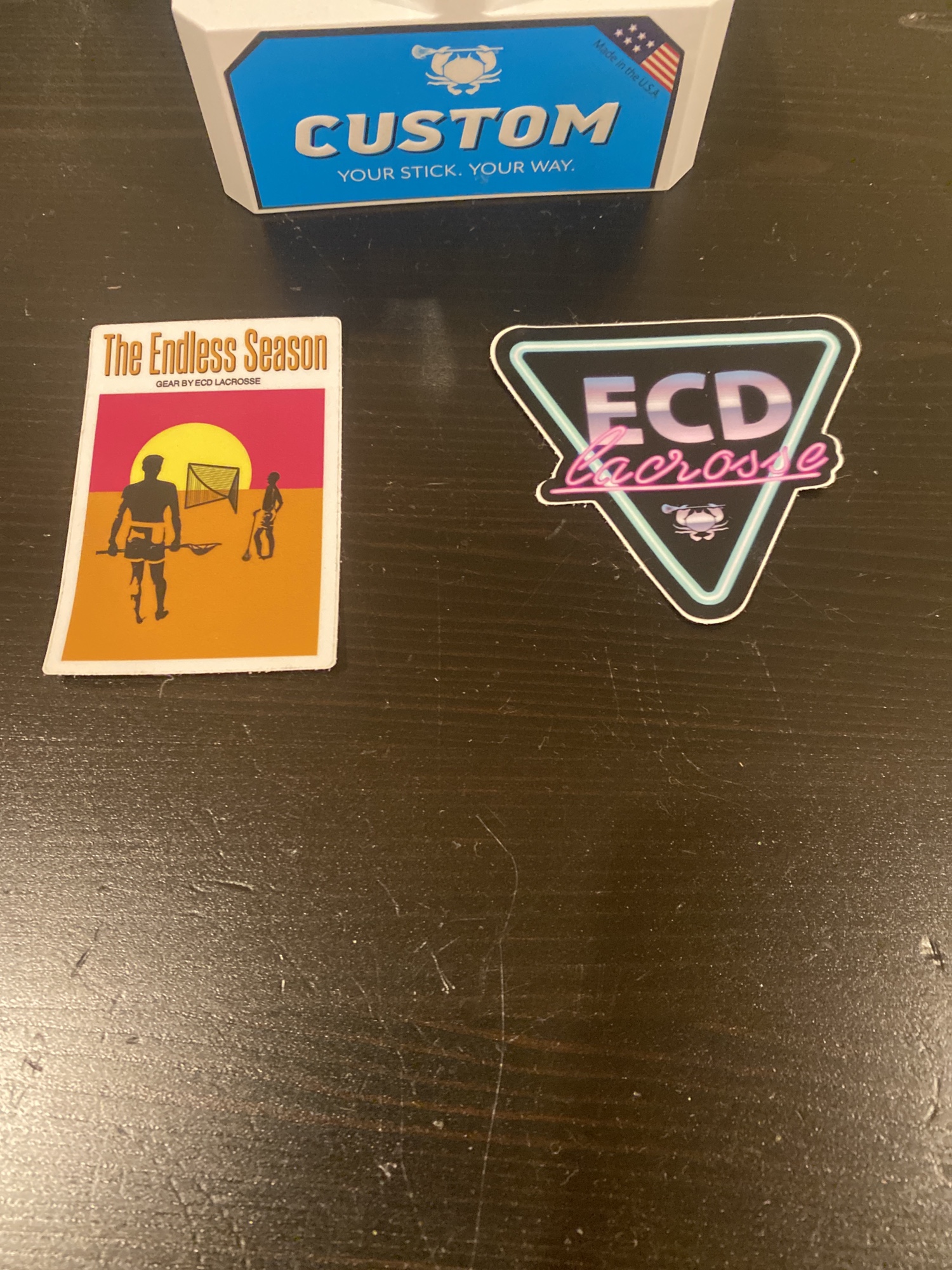 2 ECD Lacrosse Stickers | SidelineSwap