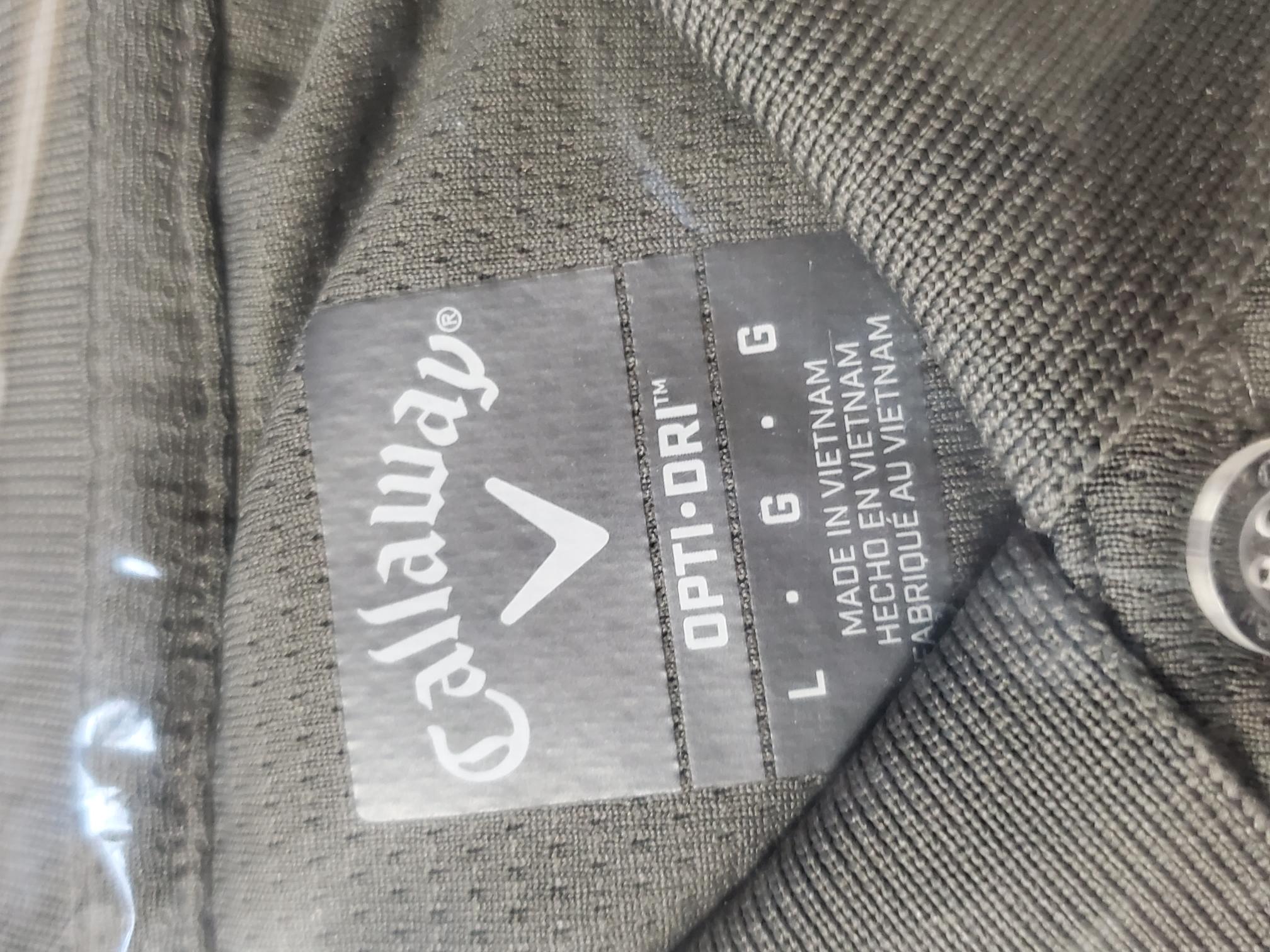 New Large Callaway Shirt Pair Black and Grey | SidelineSwap