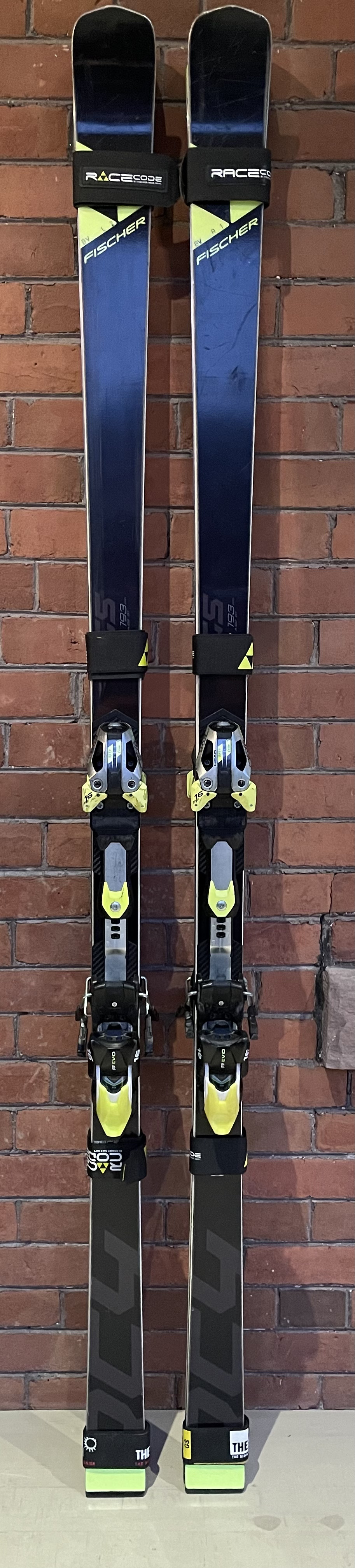 Used 2020 Fischer RC4 World Cup GS Skis With Bindings Max Din 16 ...