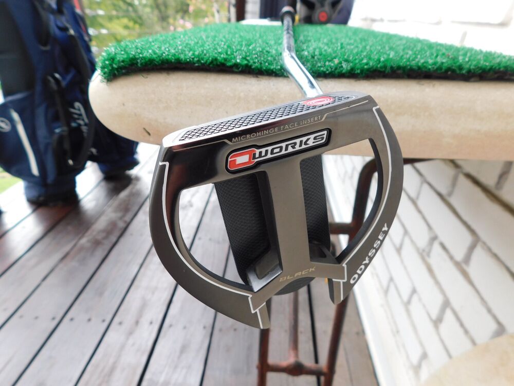 Odyssey OWORKS Black 2-Ball Fang Putter - 35" | SidelineSwap