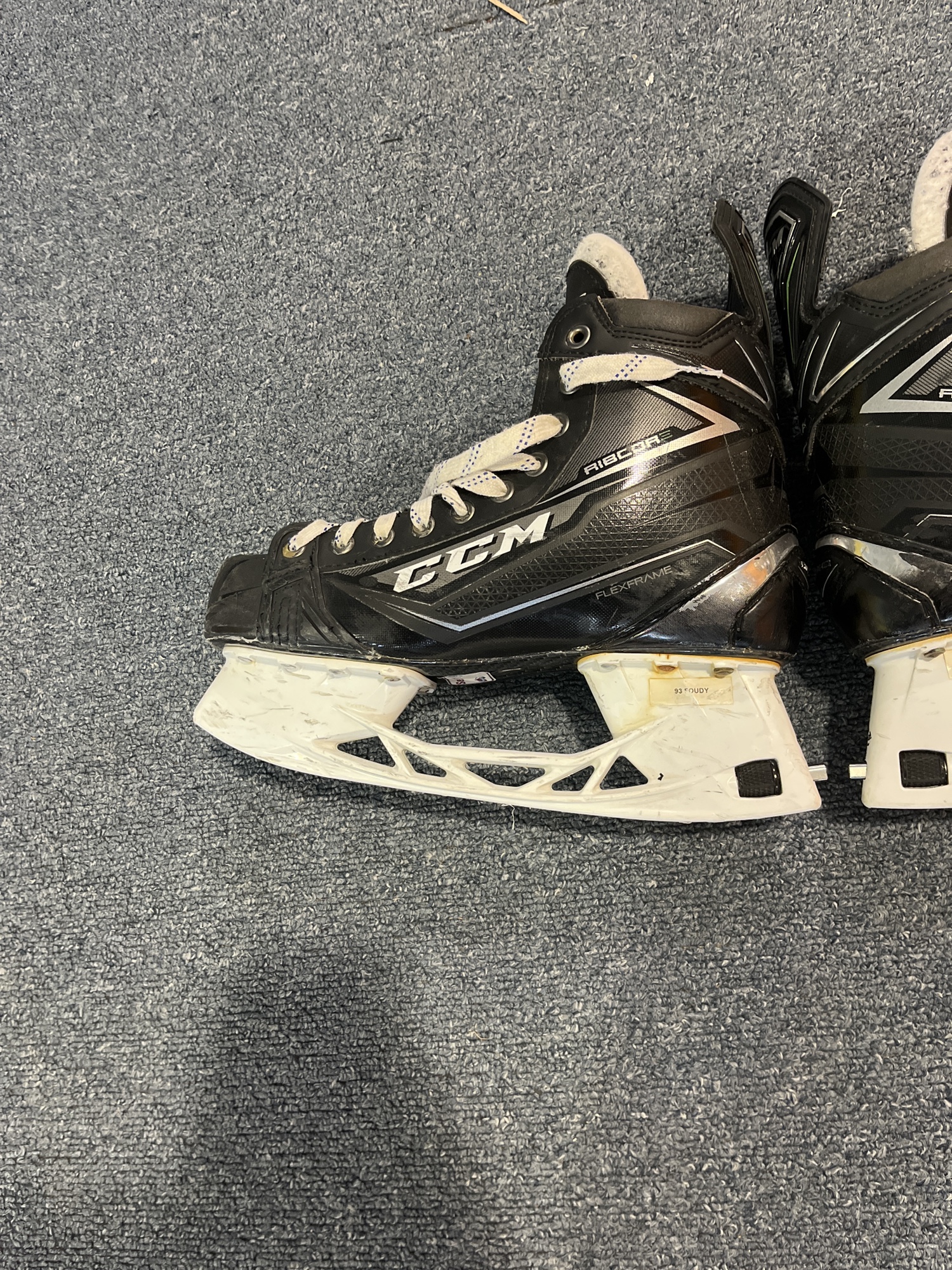 Game Used CCM RibCor 80k Pro Stock Skates Colorado Avalanche Foudy L: 8 ...