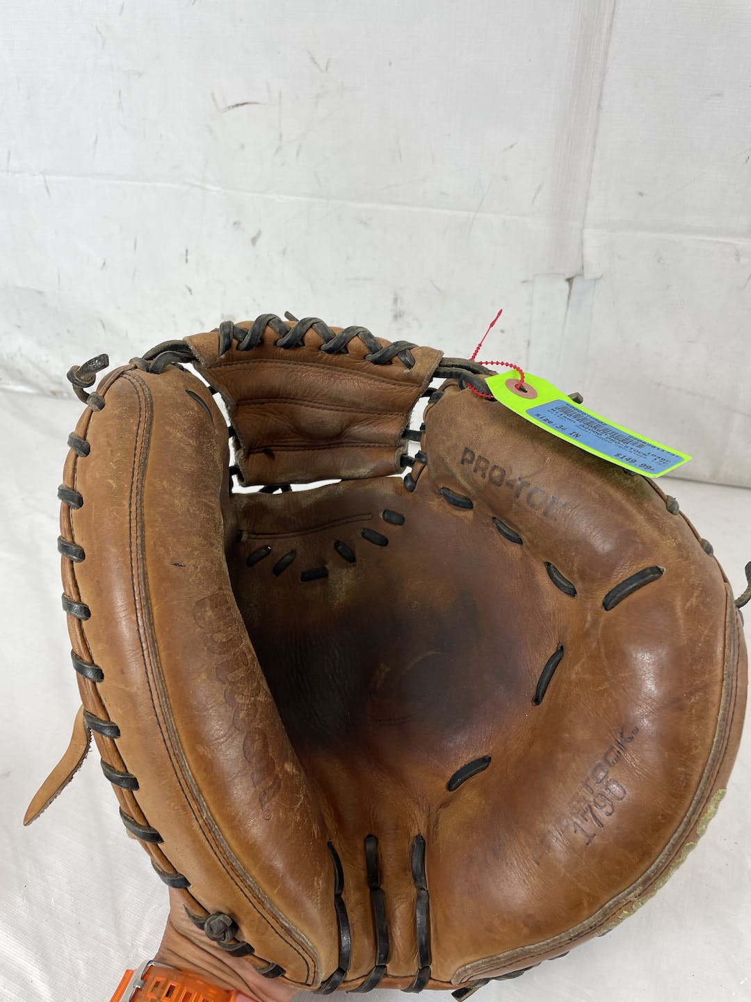Used Wilson A2000 Pro-stock 1790 34" Superskin Leather Baseball Catcher's Mitt Glove | SidelineSwap