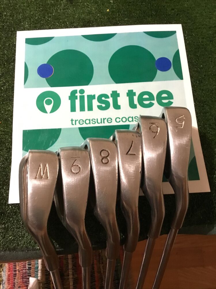 Tour Model II Red Dot Irons Set (5-PW) Stiff S300 Gold Plus Steel ...