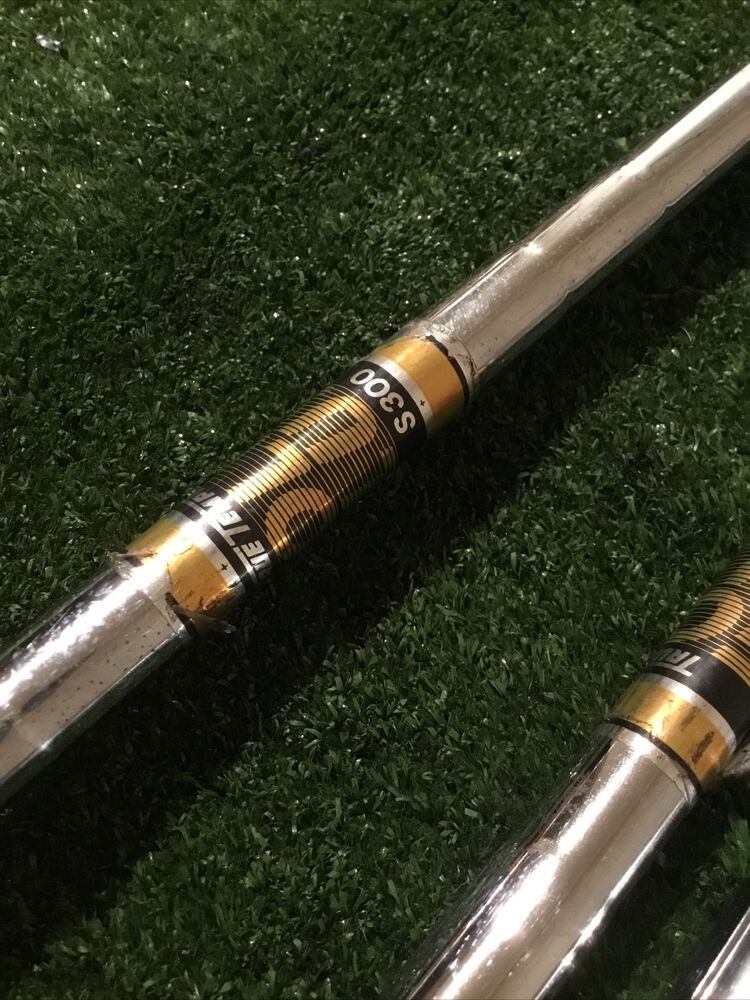 Tour Model II Red Dot Irons Set (5-PW) Stiff S300 Gold Plus Steel ...